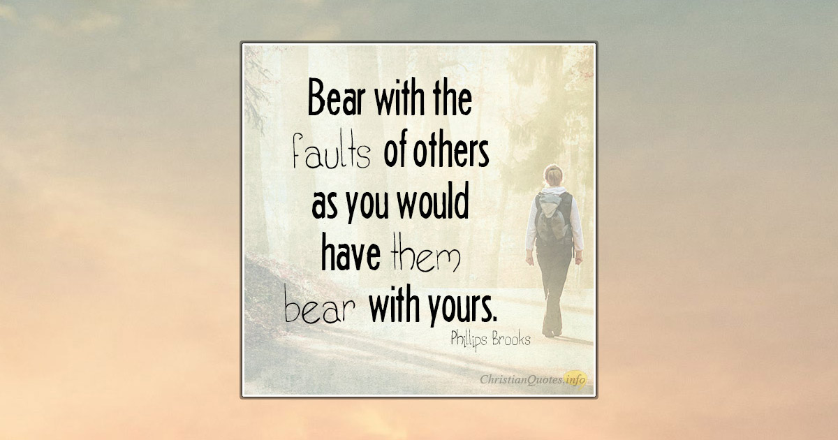 4 Ways To Look At Other People’s Faults | ChristianQuotes.info