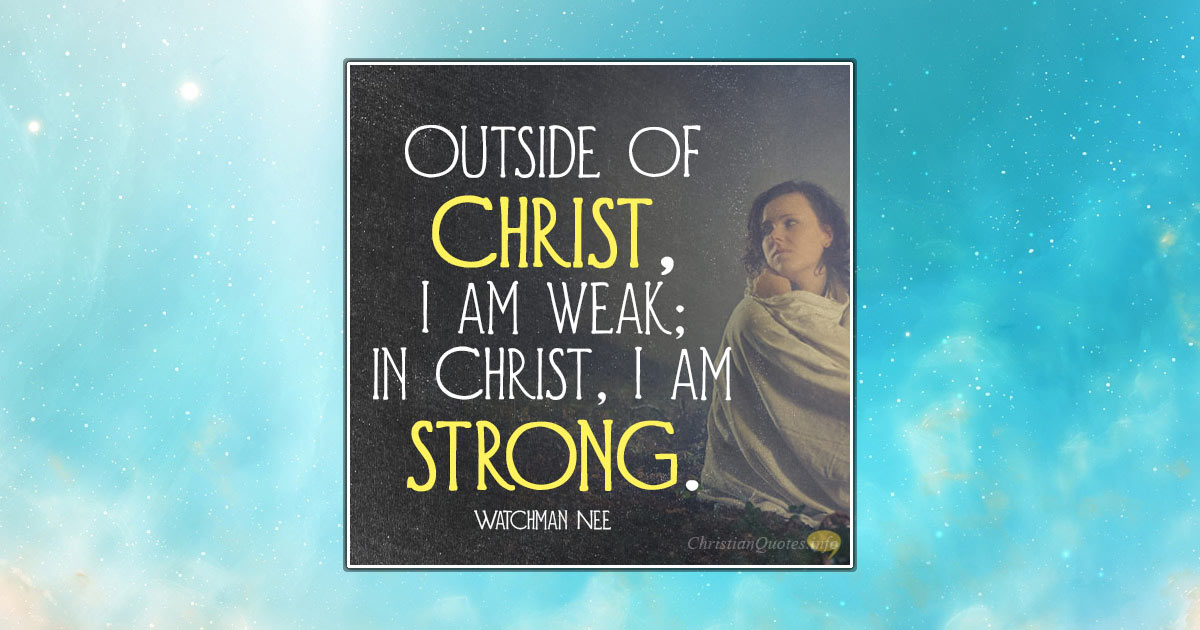 4 Things We Can’t Do Without God | ChristianQuotes.info